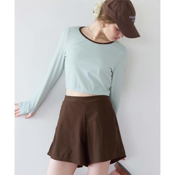 『タイムセール実施中』※このアイテムは返品・交換対象外商品です。ZOZO問い合わせ番号:101931201ショップ:titivate，ティティベイトブランド:SEA DRESS，シードレス商品名:3点セット/パイピング長袖ビキニ×ショートパ...