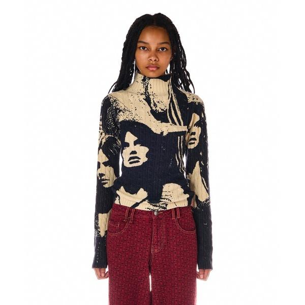 参考価格：16，280円発売時期：2025年04月コンディション：B（目立つ使用感なし）使用感が少ない、または気にならないアイテム全体的：毛玉参考商品名：FACE PRINT KNIT参考品番：0204A112903【商品に関する注意事項】...