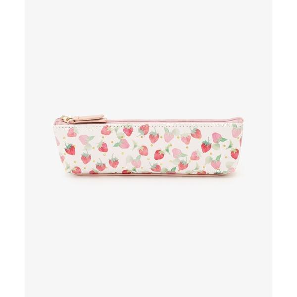 ZOZO問い合わせ番号:101962503ショップ:Afternoon Tea LIVING，アフタヌーンティー・リビングブランド:Afternoon Tea，アフタヌーンティー商品名:ストロベリーペンケースカテゴリ:雑貨/ホビー>ス...