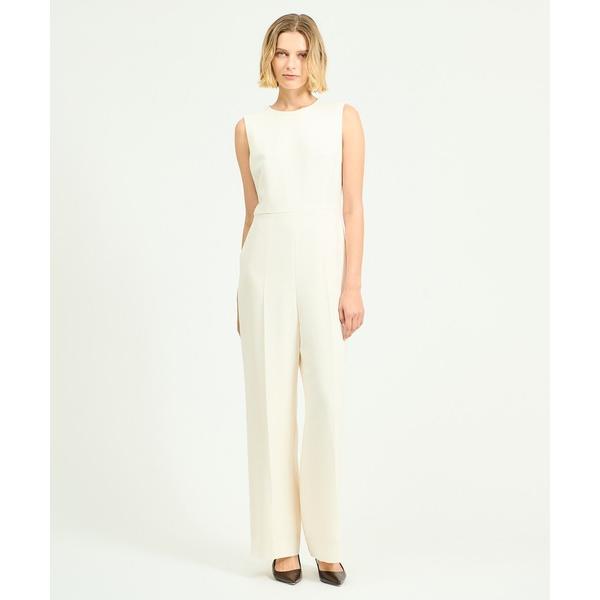 ZOZO問い合わせ番号:101962518ショップ:ESTNATION，エストネーションブランド:ESTNATION，エストネーション商品名:ESTNATION / クルーネック オールインワンカテゴリ:オールインワン・サロペット>つ...