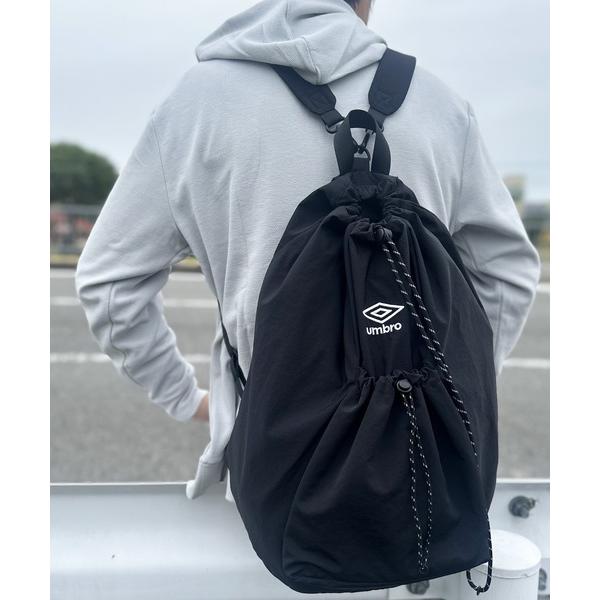 ZOZO問い合わせ番号:101963640ショップ:ARCADE，アーケードブランド:UMBRO，アンブロ，ARCADE，アーケード商品名:UMBRO/アンブロ 別注 ロゴ刺繍 2WAY  バックパック＆ワンショルダーバッグ ナイロン ドロ...