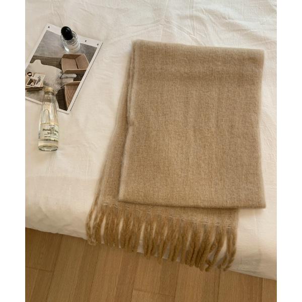 『タイムセール実施中』ZOZO問い合わせ番号:101964176ショップ:VIBGYOR，ヴィブジョーブランド:tood.，トード，VIBGYOR，ヴィブジョー商品名:【tood.】モヘア ボリューム フリンジマフラーカテゴリ:ファッション...