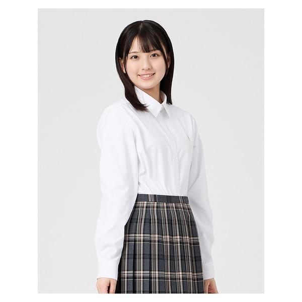 ZOZO問い合わせ番号:101964571ショップ:EASTBOY，イーストボーイブランド:EASTBOY，イーストボーイ商品名:シャツ 長袖 透けにくい ブラウス 女子 通学 制服 学生服 中学生 高校生 スクール 入学式 卒業式カテゴリ...