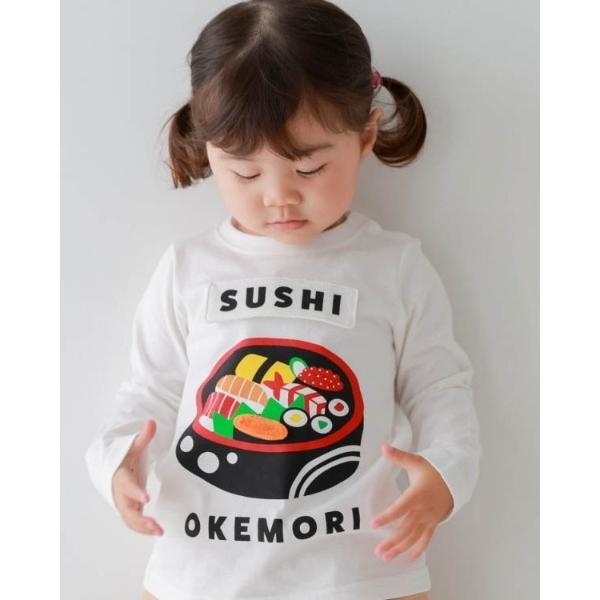 ZOZO問い合わせ番号:101964991ショップ:A BAG OF CHIPS，ア バッグ オブ チップスブランド:CHEEK ROOM，チークルーム商品名:CHEEK ROOM/チークルーム 桶のお寿司ロングＴシャツカテゴリ:トップス&...