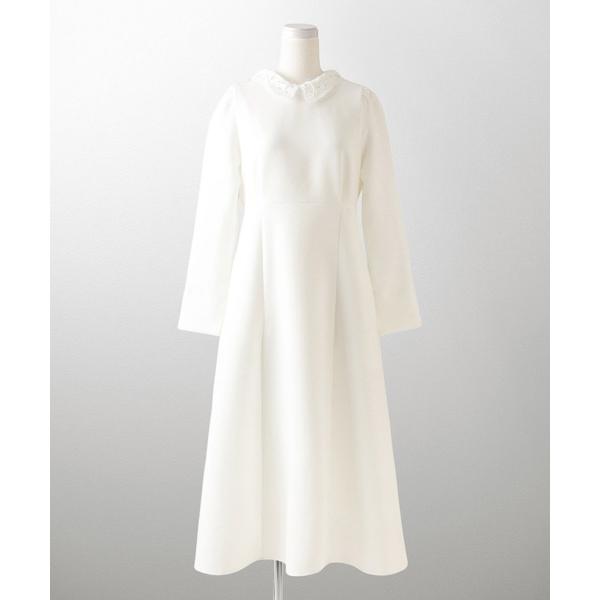 ZOZO問い合わせ番号:101965020ショップ:Joint Space，ジョイントスペースブランド:HUIT bouquet，ユイット商品名:オケージョン対応 レース襟付き ワンピース HUITカテゴリ:ワンピース/ドレス>ワンピ...