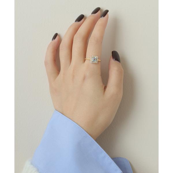 ZOZO問い合わせ番号:101965331ショップ:IENA，イエナブランド:odul，オジュール，SLOBE IENA，スローブイエナ商品名:「WEB限定/追加」ODUL SLOBE別注 スクエアカットリングカテゴリ:アクセサリー>...