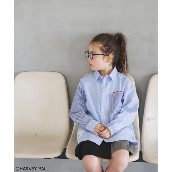 ZOZO問い合わせ番号:101966363ショップ:BAYFLOW，ベイフローブランド:SMILEY FACE，スマイリーフェイス，BAYFLOW，ベイフロー商品名:【SMILEY FACE(スマイリーフェイス)】クレイジー柄シャツ(KID...