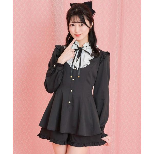 『セール実施中』参考価格：14，080円発売時期：2022年09月コンディション：C（やや使用感あり）使用感があり、やや気になる傷や汚れがあるアイテム首周り：汚れ参考商品名：スタンドフリルラッフルセットアップ参考品番：5SA2020，5SA...