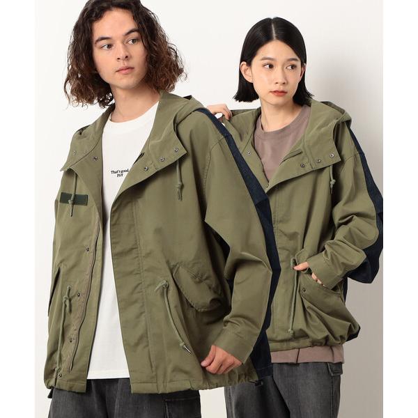 『セール実施中』参考価格：15，799円発売時期：2023年06月コンディション：A（使用感なし）数回使用した程度で使用感が感じられないアイテム参考商品名：コットンツイル＆デニム 切替 ショート モッズコート参考品番：55-02ME20-2...