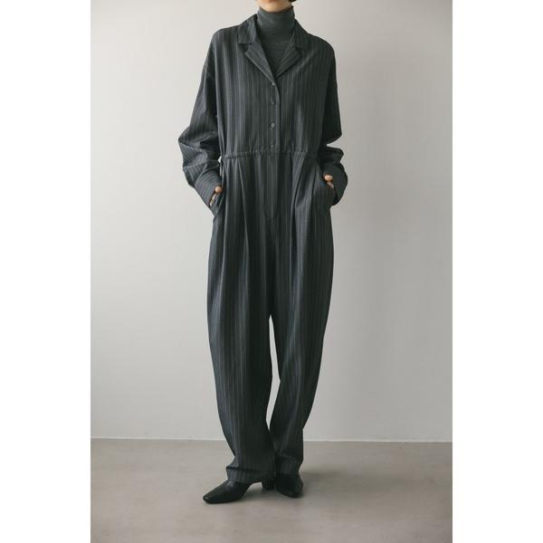 『タイムセール実施中』参考価格：9，900円発売時期：2023年10月コンディション：C（やや使用感あり）使用感があり、やや気になる傷や汚れがあるアイテム全体的：汚れ参考商品名：ピンストライプオールインワン参考品番：500GAS33-326...