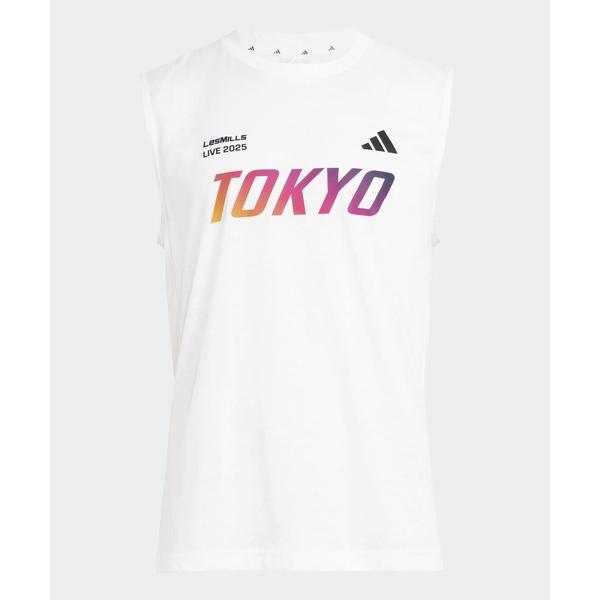 ZOZO問い合わせ番号:101998297ショップ:adidas，アディダスブランド:adidas，アディダス商品名:LesMills Event Tank Tokyo / アディダス adidasカテゴリ:トップス>タンクトップブラ...