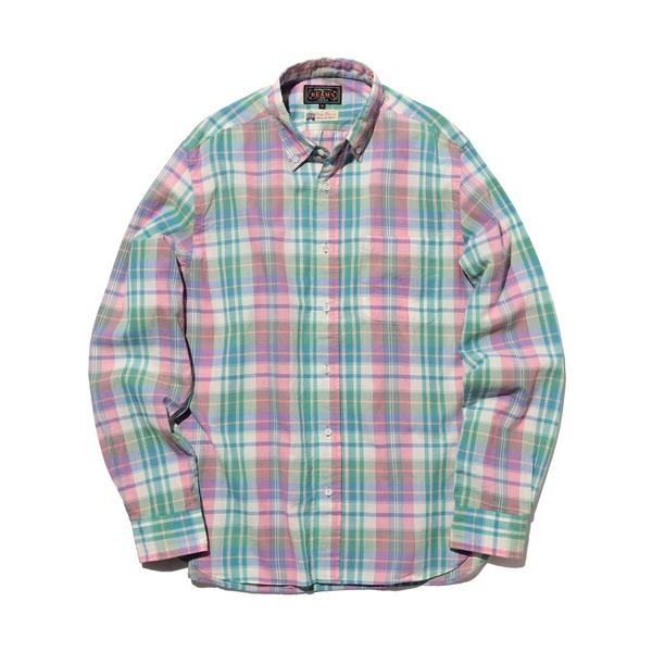 ZOZO問い合わせ番号:101998661ショップ:BEAMS MEN，ビームス メンブランド:BEAMS PLUS，ビームスプラス商品名:B.D. Madrasカテゴリ:トップス>シャツ/ブラウスブランド品番:38-11-1927-...