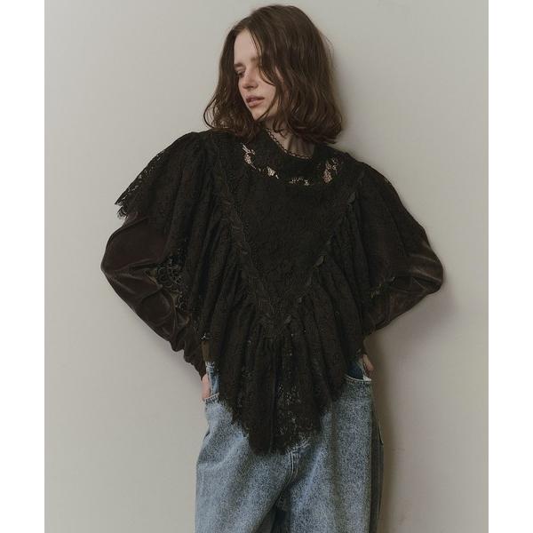 ZOZO問い合わせ番号:101999482ショップ:19 roots studio，ナインティーン ルーツ スタジオブランド:LA BELLE ETUDE，ラベルエチュード商品名:2WAY vintage調モチーフレースつけ衿カテゴリ:ファ...