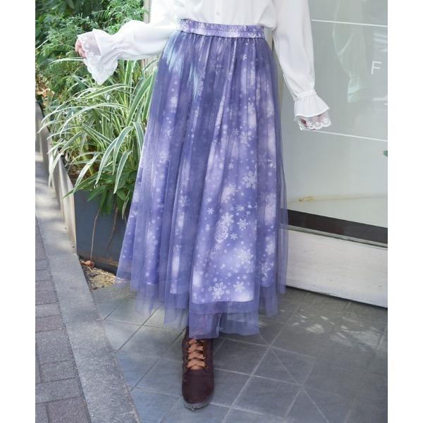 『セール実施中』ZOZO問い合わせ番号:102000489ショップ:axes femme，アクシーズファムブランド:axes femme，アクシーズファム商品名:スノー・ローズ柄スカートカテゴリ:スカート>スカートブランド品番:TS2...