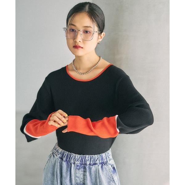 ZOZO問い合わせ番号:102000503ショップ:LEPSIM，レプシィムブランド:LEPSIM，レプシィム商品名:12ゲージ袖配色プルオーバー3　639438カテゴリ:トップス>ニット/セーターブランド品番:639438素材:本体...