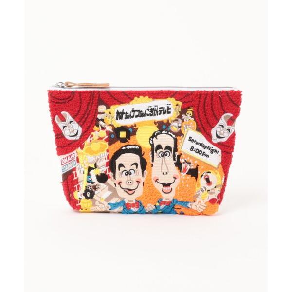 ZOZO問い合わせ番号:102000709ショップ:baron，バロンブランド:E-COME，イーカム商品名:カトちゃんケンちゃん さがらポーチカテゴリ:財布/小物>ポーチブランド品番:MSK/MSKT-PCH原産国:中国カラー:ブラ...