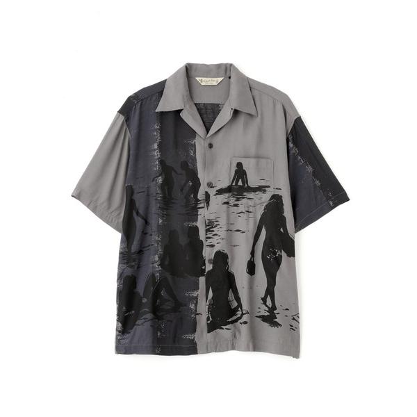 ZOZO問い合わせ番号:102000871ショップ:SCHOTT，ショットブランド:schott，ショット商品名:Schott/ショット/BEACH GIRLS RAYON SHIRT/ビーチガール レーヨンシャツカテゴリ:トップス>...