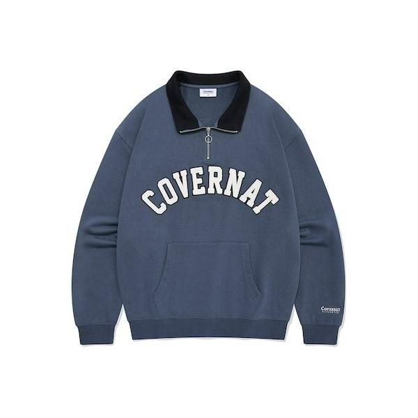 『タイムセール実施中』ZOZO問い合わせ番号:102000912ショップ:3rdSpring，サードスプリングブランド:COVERNAT，カバーナット商品名:ARCH LOGO HALF ZIP-UP MAN-TO-MANカテゴリ:トップス...
