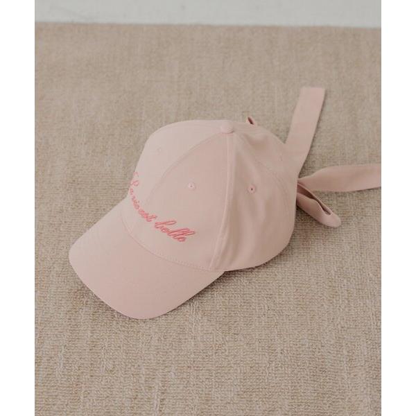 『セール実施中』ZOZO問い合わせ番号:102000959ショップ:Chico，チコブランド:Chico，チコ商品名:バックリボン刺繍キャップカテゴリ:帽子>ハットブランド品番:CHZ1052615A0001素材:綿58％、ポリエステ...