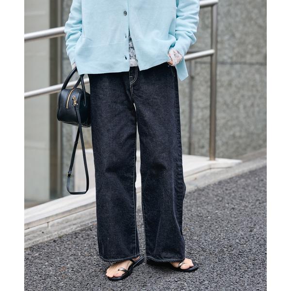 ZOZO問い合わせ番号:102001592ショップ:Spick &amp; Span，スピック アンド スパンブランド:FRAMeWORK，フレームワーク商品名:ルーズストレートデニムパンツカテゴリ:パンツ>デニムパンツブランド品番:...