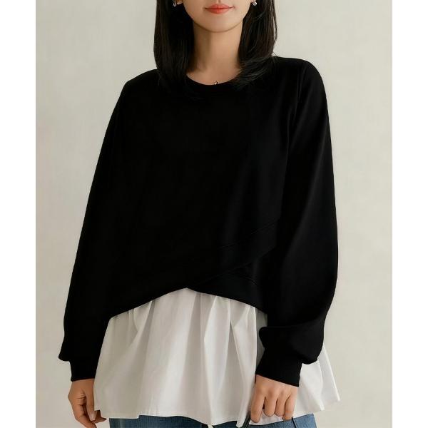 『タイムセール実施中』ZOZO問い合わせ番号:102001698ショップ:Bonjour Sagan，ボンジュールサガンブランド:ONEP STAR，ワンピスター，Bonjour Sagan，ボンジュールサガン商品名:フリルデザインレイヤー...