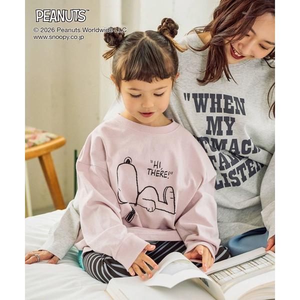 ZOZO問い合わせ番号:102001824ショップ:GLOBAL WORK，グローバルワークブランド:GLOBAL WORK，グローバルワーク，PEANUTS，ピーナッツ商品名:PEANUTS/ヘビロッTEEプリント長袖T/633928カテ...