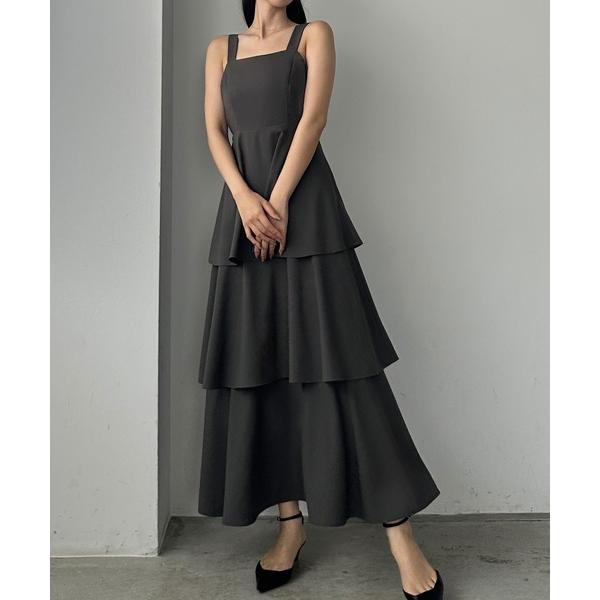 参考価格：8，759円発売時期：2025年01月コンディション：S（新品同様）タグ付きの未使用、または新品同様のアイテム付属品：タグ参考商品名：【薄くて軽いジョーゼット生地】フリルティアードキャミワンピース【一部ペチスカートSET】[高身長...