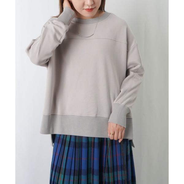 『タイムセール実施中』参考価格：6，930円発売時期：2023年10月コンディション：A（使用感なし）数回使用した程度で使用感が感じられないアイテム参考商品名：LC/LLL ストレッチ裏毛オーバーワイドリブスウェット / サイドスリットリブ...