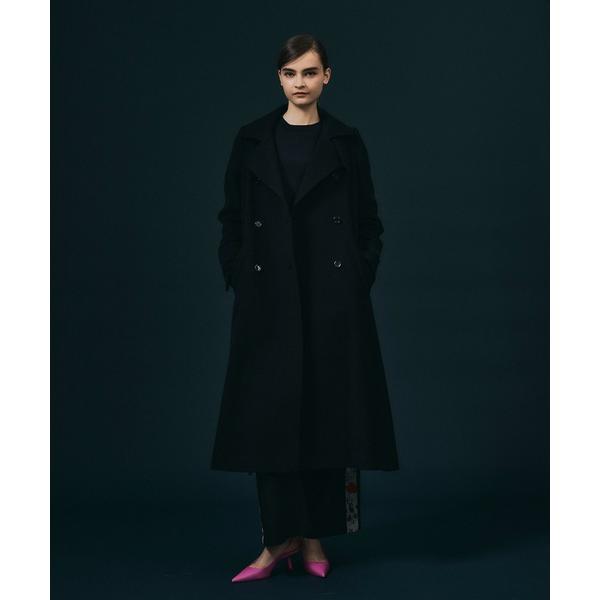 『セール実施中』参考価格：41，800円発売時期：2023年10月コンディション：A（使用感なし）数回使用した程度で使用感が感じられないアイテム参考商品名：ハイブリッドウールビーバースタンドカラーロングコート【Made in Japan】参...