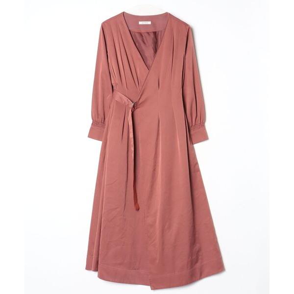 『タイムセール実施中』参考価格：17，600円発売時期：2019年08月コンディション：A（使用感なし）数回使用した程度で使用感が感じられないアイテム内側：ほつれ参考商品名：バックルベルトカシュクールワンピース参考品番：0026952504...