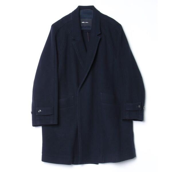 『セール実施中』参考価格：34，100円発売時期：2020年09月コンディション：D（傷・汚れあり）傷や汚れがあるが使用には問題ないアイテム全体的：汚れ、色あせ、毛玉留め具：ほつれ参考商品名：二重織メルトン ダブルミディコート参考品番：26...