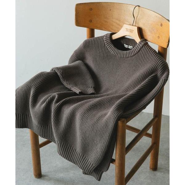 『セール実施中』ZOZO問い合わせ番号:102034973ショップ:URBAN RESEARCH DOORS，アーバン リサーチ ドアーズブランド:URBAN RESEARCH DOORS，アーバンリサーチドアーズ商品名:畦ニット クルーネ...