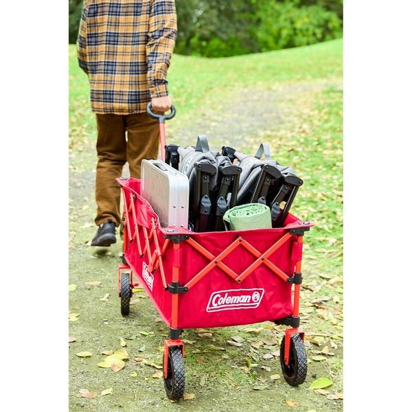 ZOZO問い合わせ番号:102035005ショップ:Coleman，コールマンブランド:Coleman，コールマン商品名:アウトドアワゴンNX（レッド）カテゴリ:アウトドア/スポーツ>アウトドアグッズブランド品番:2230842素材:...