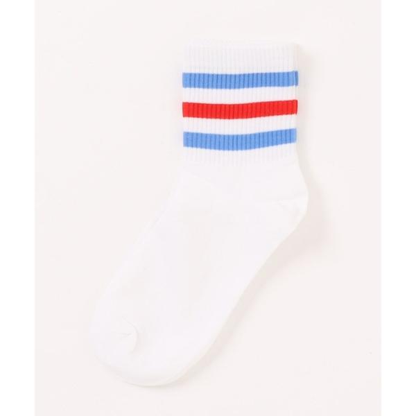 『タイムセール実施中』ZOZO問い合わせ番号:102035061ショップ:BAG IN THE DAY，バッグインザデイブランド:Bling Leads，ブリングリーズ商品名:【Blss】【Bling　Leads】スポーツソックス　ライン入...