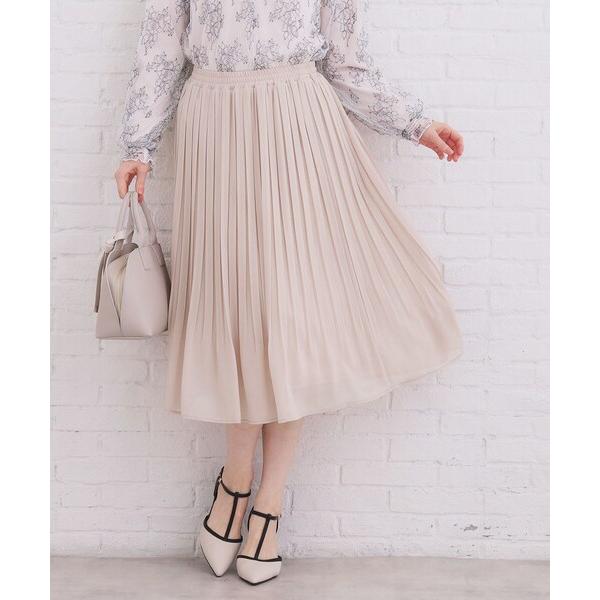 ZOZO問い合わせ番号:102035179ショップ:index，インデックスブランド:index，インデックス商品名:選べる丈 シフォンプリーツスカート【洗濯機OK/イージーアイロン/防シワ】《6col》カテゴリ:スカート>スカートブ...