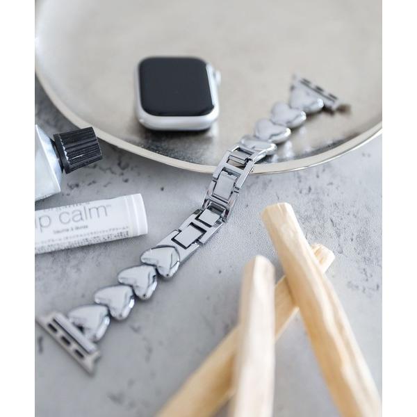 ZOZO問い合わせ番号:102035320ショップ:niko and...，ニコアンドブランド:tiny tiny，ティニーティニー，niko and...，ニコアンド商品名:アップルウォッチメタルハートベルト[tiny tiny(ティニー...