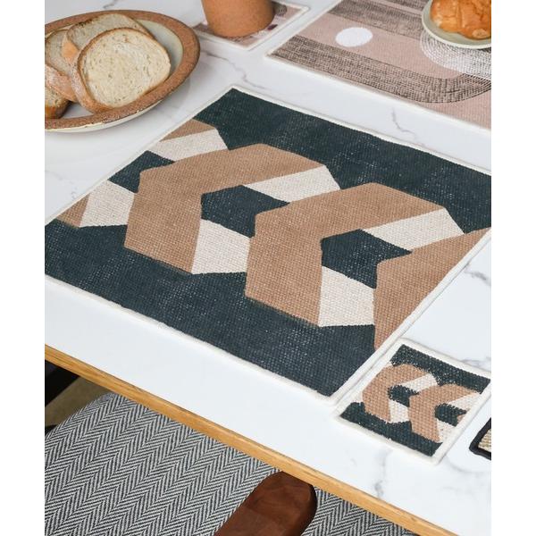 ZOZO問い合わせ番号:102035832ショップ:a.depeche，アデペシュブランド:a.depeche，アデペシュ商品名:【a.depeche:アデペシュ】ランチョンマット　おしゃれなギフトに最適！　mon chemin lunch...