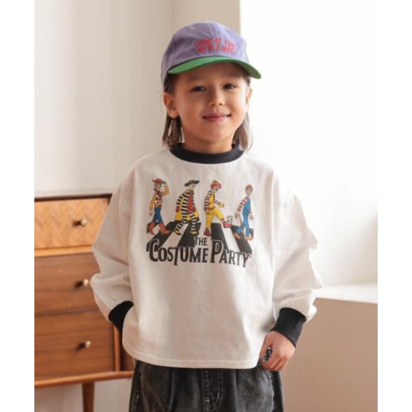 ZOZO問い合わせ番号:102036005ショップ:OCEAN&amp;GROUND，オーシャンアンドグラウンドブランド:Ocean&amp;Ground，オーシャン&amp;グラウンド商品名:COSTUME PARTYプリントロンT【ON...