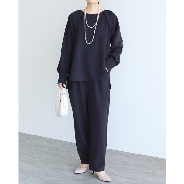 『タイムセール実施中』ZOZO問い合わせ番号:102036718ショップ:reca，レカブランド:reca，レカ商品名:ジョーゼットプルオーバー×カーブパンツ2点セットカテゴリ:フォーマルスーツ/小物>スーツセットブランド品番:on5...