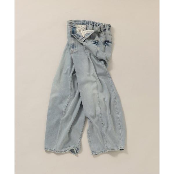 ZOZO問い合わせ番号:102036764ショップ:niko and...，ニコアンドブランド:niko and...，ニコアンド商品名:[NKJ 2026SS] 3Dドロップデニムパンツカテゴリ:パンツ>デニムパンツブランド品番:6...