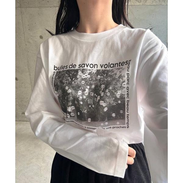 『タイムセール実施中』ZOZO問い合わせ番号:102036845ショップ:merrylatte，メリーラテブランド:etta，エタ商品名:モノクロフォトデザインロンT／長袖Tシャツカテゴリ:トップス>Tシャツ/カットソーブランド品番:...