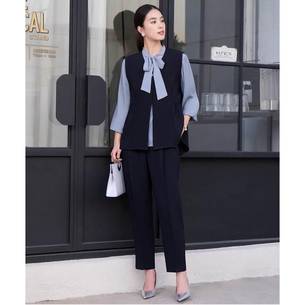 『セール実施中』ZOZO問い合わせ番号:102036960ショップ:DRESS+，ドレス プラスブランド:DRESS PLUS，ドレスプラス，DRESS STAR，ドレス スター商品名:万能ペプラムパンツセットアップカテゴリ:ジャケット/ア...