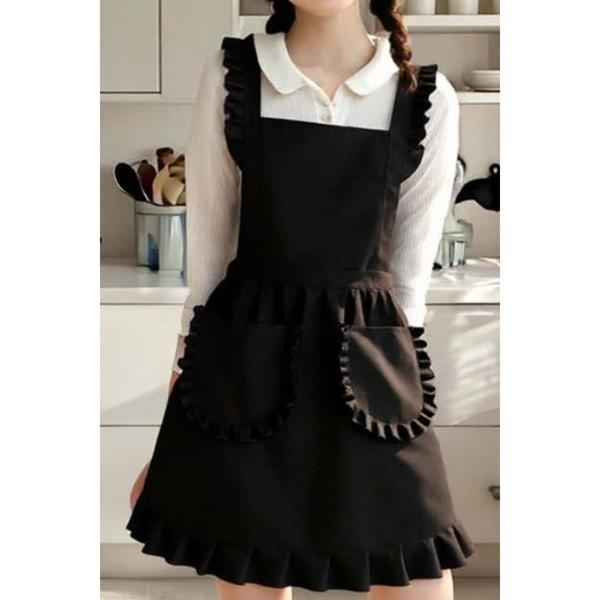 『セール実施中』ZOZO問い合わせ番号:102037164ショップ:FRP，エフアールピーブランド:MAISON DE THERESE，メゾン ド テレーズ，FRP，エフアールピー商品名:Hタイプエプロン　フリルギャザーエプロンカテゴリ:オ...