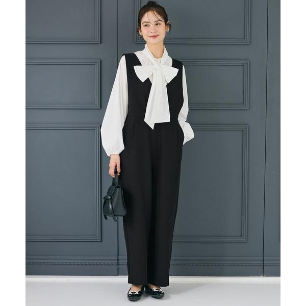 ZOZO問い合わせ番号:102037294ショップ:coca，コカブランド:coca（coca），コカ商品名:Vネックオールインワン| セレモニー オフィス ママスーツ フォーマルウェア スーツ 卒業式カテゴリ:オールインワン・サロペット&...