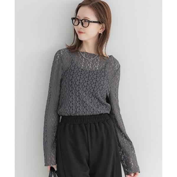 ZOZO問い合わせ番号:102037350ショップ:coca，コカブランド:coca（coca），コカ商品名:ストレッチレーストップスカテゴリ:トップス>Tシャツ/カットソーブランド品番:36-250818003-10素材:ナイロン4...