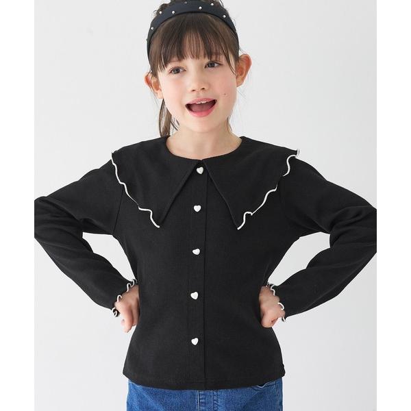 ZOZO問い合わせ番号:102037380ショップ:coca，コカブランド:coca（coca），コカ商品名:キッズ　リブハートボタントップスカテゴリ:トップス>Tシャツ/カットソーブランド品番:46-251034201-04素材:綿...