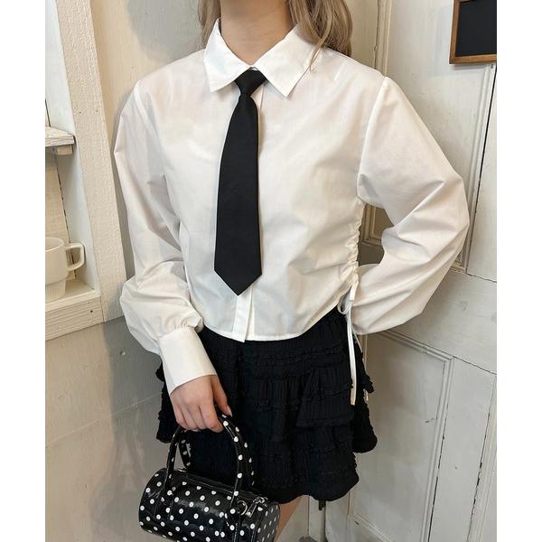 ZOZO問い合わせ番号:102037644ショップ:WEGO，ウィゴーブランド:PHILLY，フィリー，WEGO，ウィゴー商品名:《2点セット》ネクタイセットサイドドロストシャツカテゴリ:トップス>シャツ/ブラウスブランド品番:PL2...