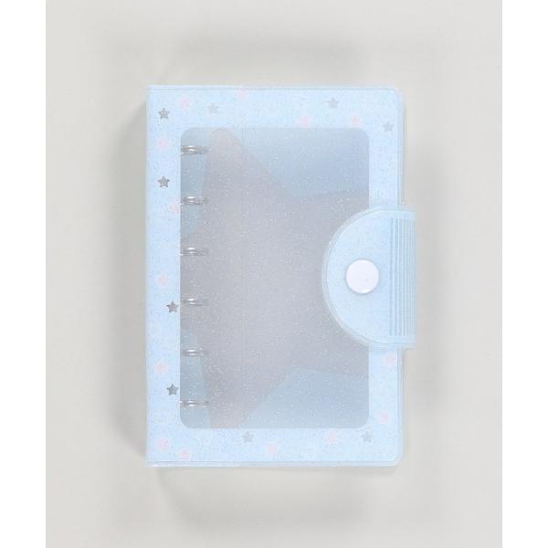 ZOZO問い合わせ番号:102037751ショップ:SPINNS，スピンズブランド:SPINNS，スピンズ商品名:【nini toys/ニニトイズ】≪MERING/メリング≫クリア6穴バインダー/シール帳/スターカテゴリ:雑貨/ホビー&gt...