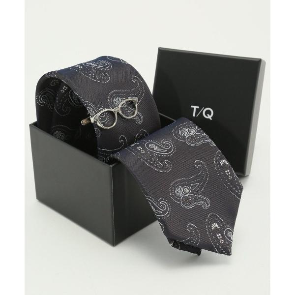 ZOZO問い合わせ番号:102038018ショップ:TAKA-Q，タカキューブランド:TAKA-Q，タカキュー商品名:【2点セット ギフトケース入り】タカキュー ネクタイ＆タイバーカテゴリ:フォーマルスーツ/小物>ネクタイブランド品番...