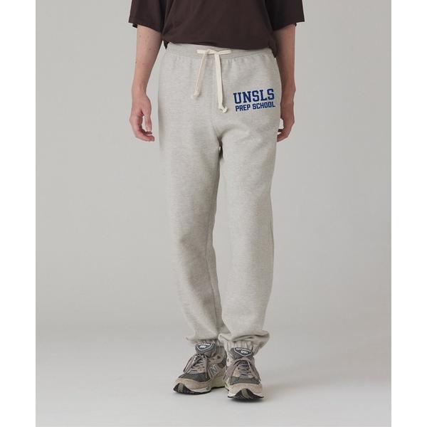 ZOZO問い合わせ番号:102038200ショップ:THE FRIDAY，ザフライデイブランド:UN-USELESS，アンユースレス商品名:【UN-USELESS】アンユースレス/ UNSLS PREP LOGO SWKNIT PANTSカ...